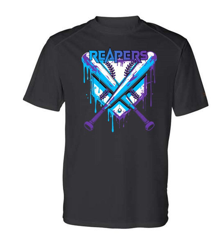 Reapers bat drip dri fit shirt – PCB Designs